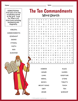 Printable Word Search Puzzles