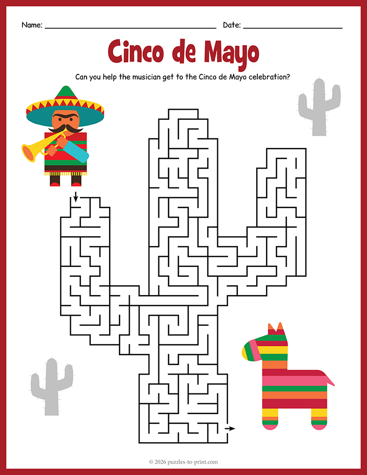 Cinco de Mayo Maze