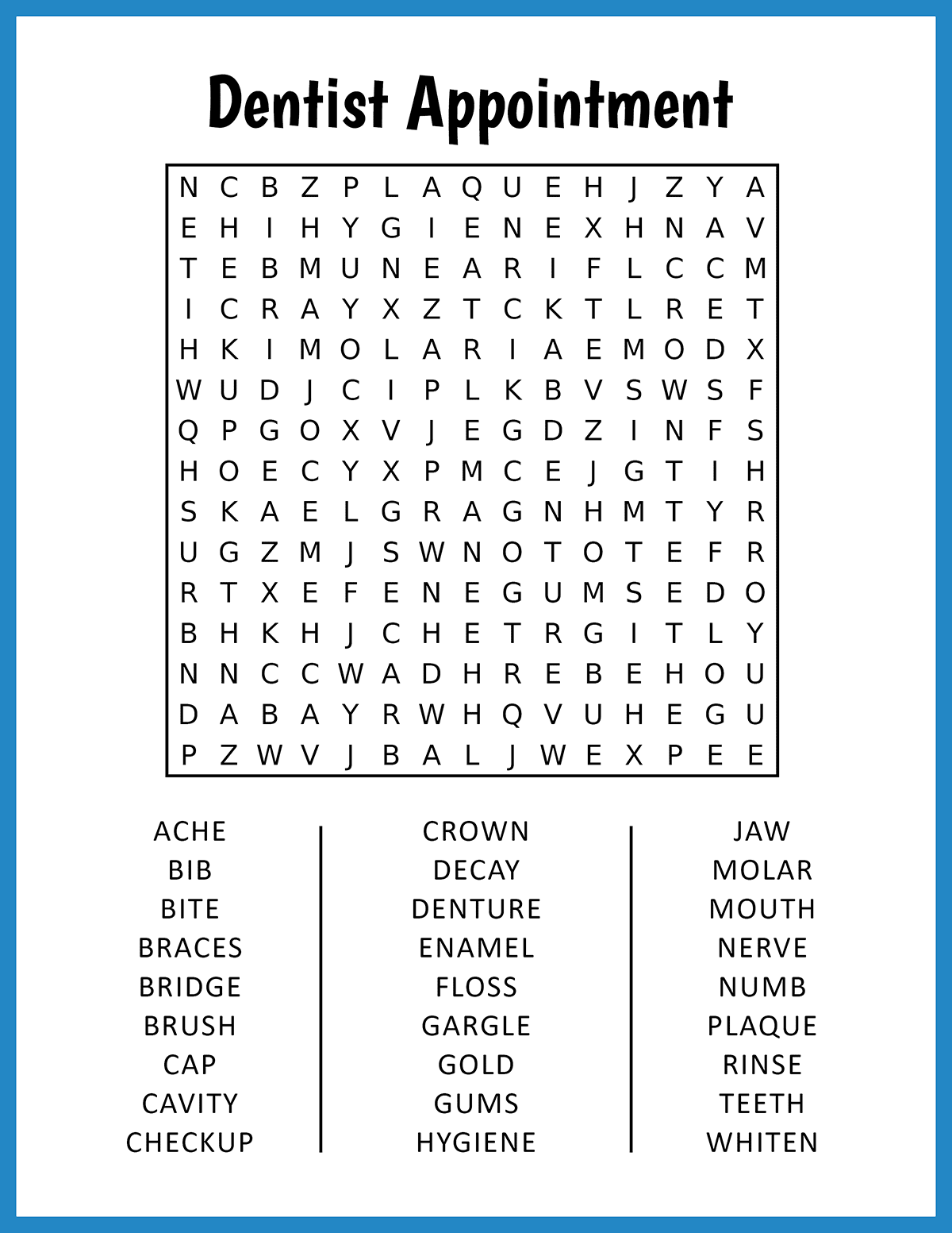 Formato De Historia Clinica Odontologica Word Search Puzzle Answer Key ...