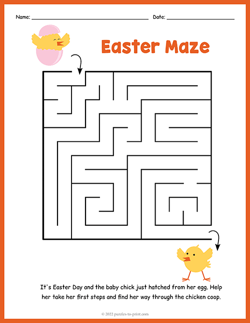 Easter Maze
