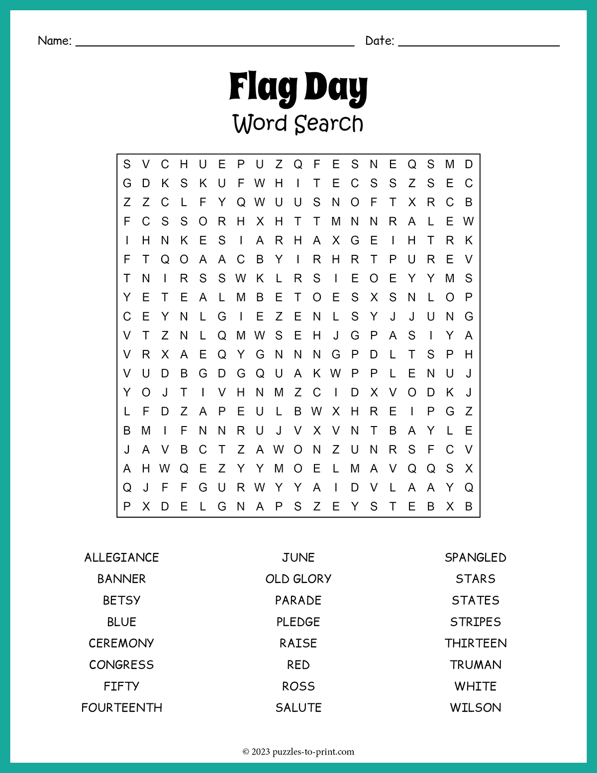 Flags Of The World Printable Pdf Printable Word Searches
