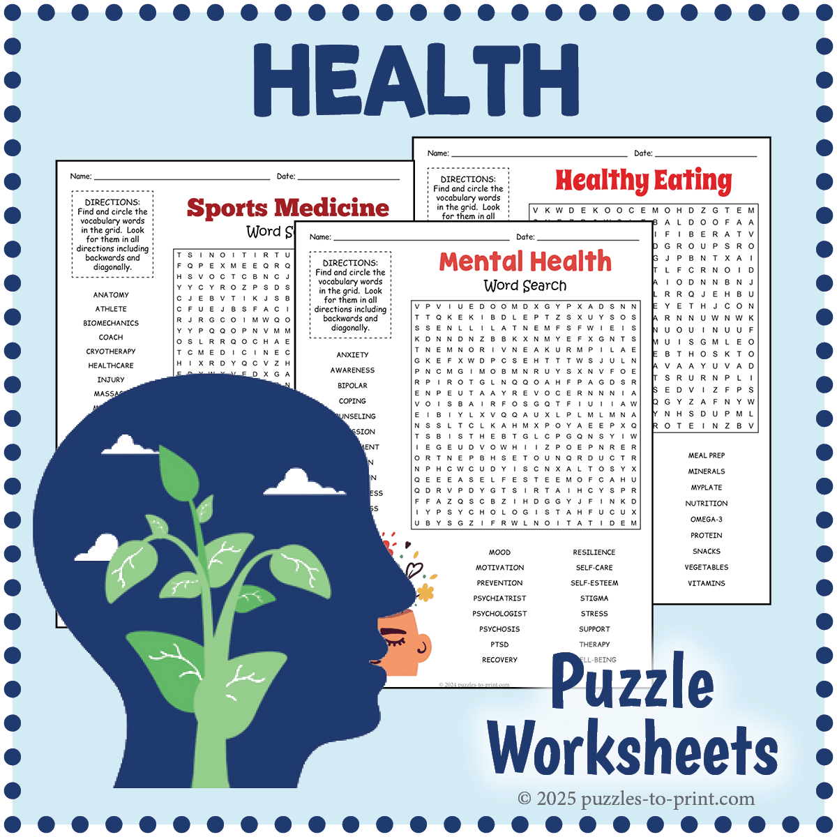 Ruminating Thoughts Worksheet Printable Word Searches