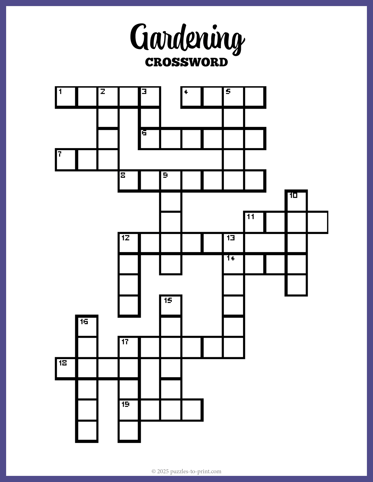 Garden Creeper Crossword Clue