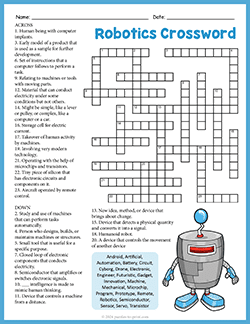 Robotics Word Search