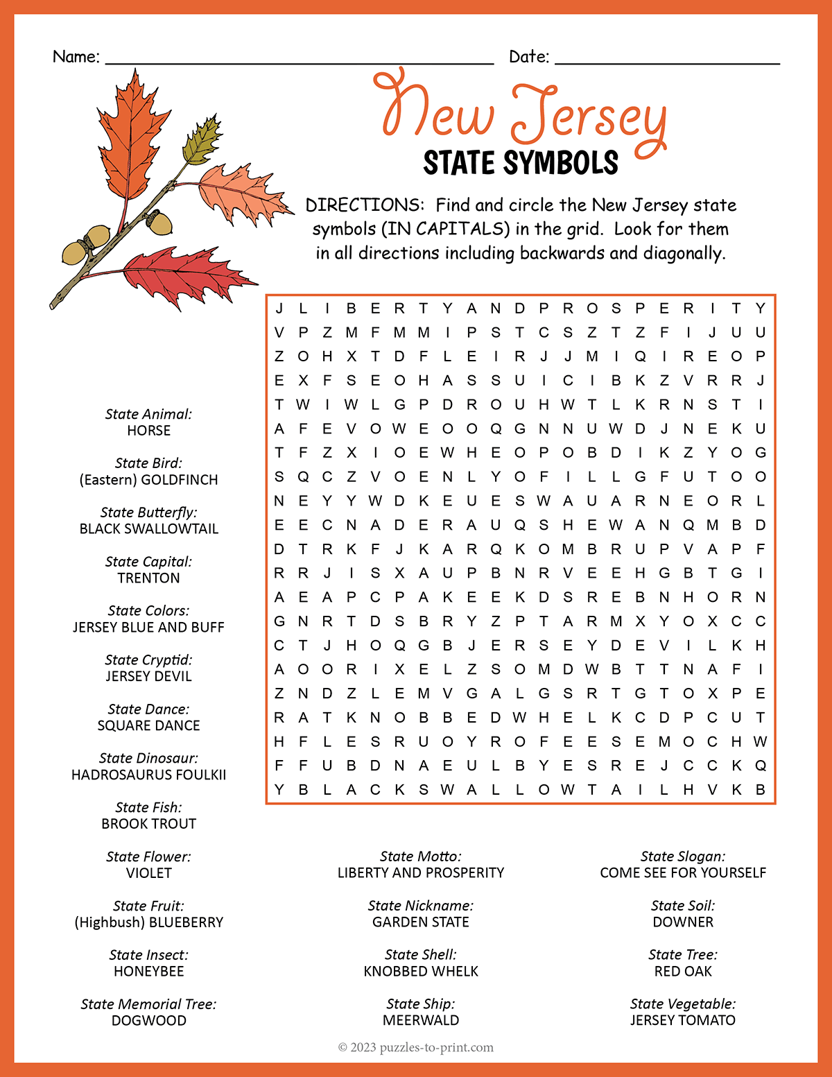 State Fair Word Puzzle Fairs And Festivals Two Page Activity Set And