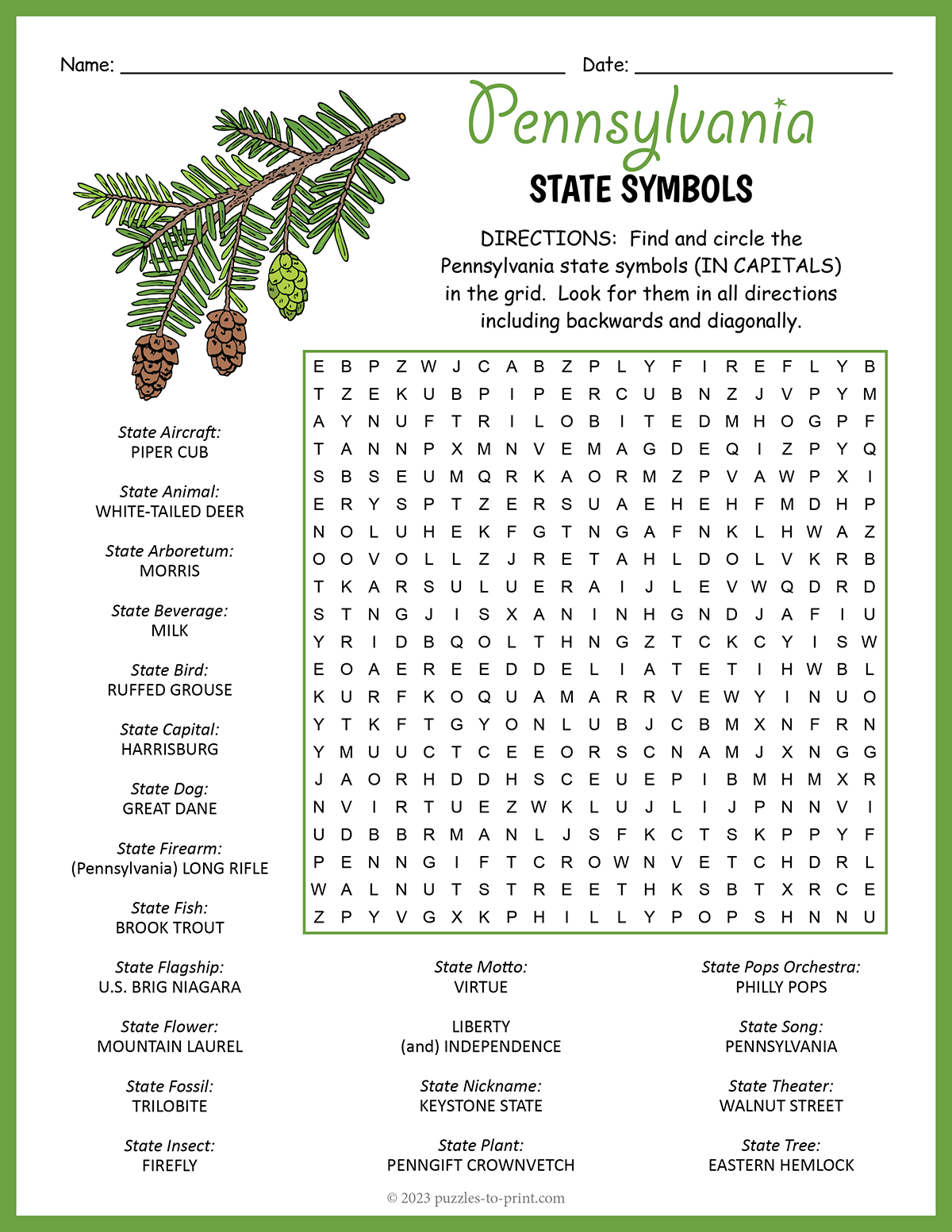 Printable Penn State Logo Stencil Printable Word Searches