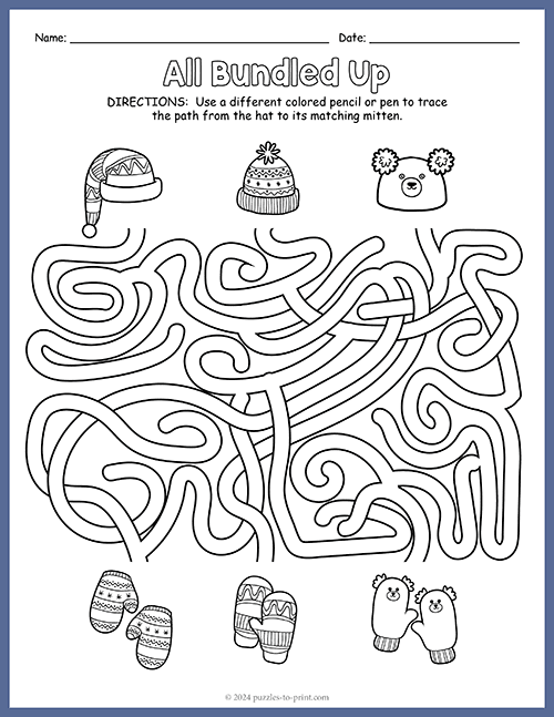 Winter Maze